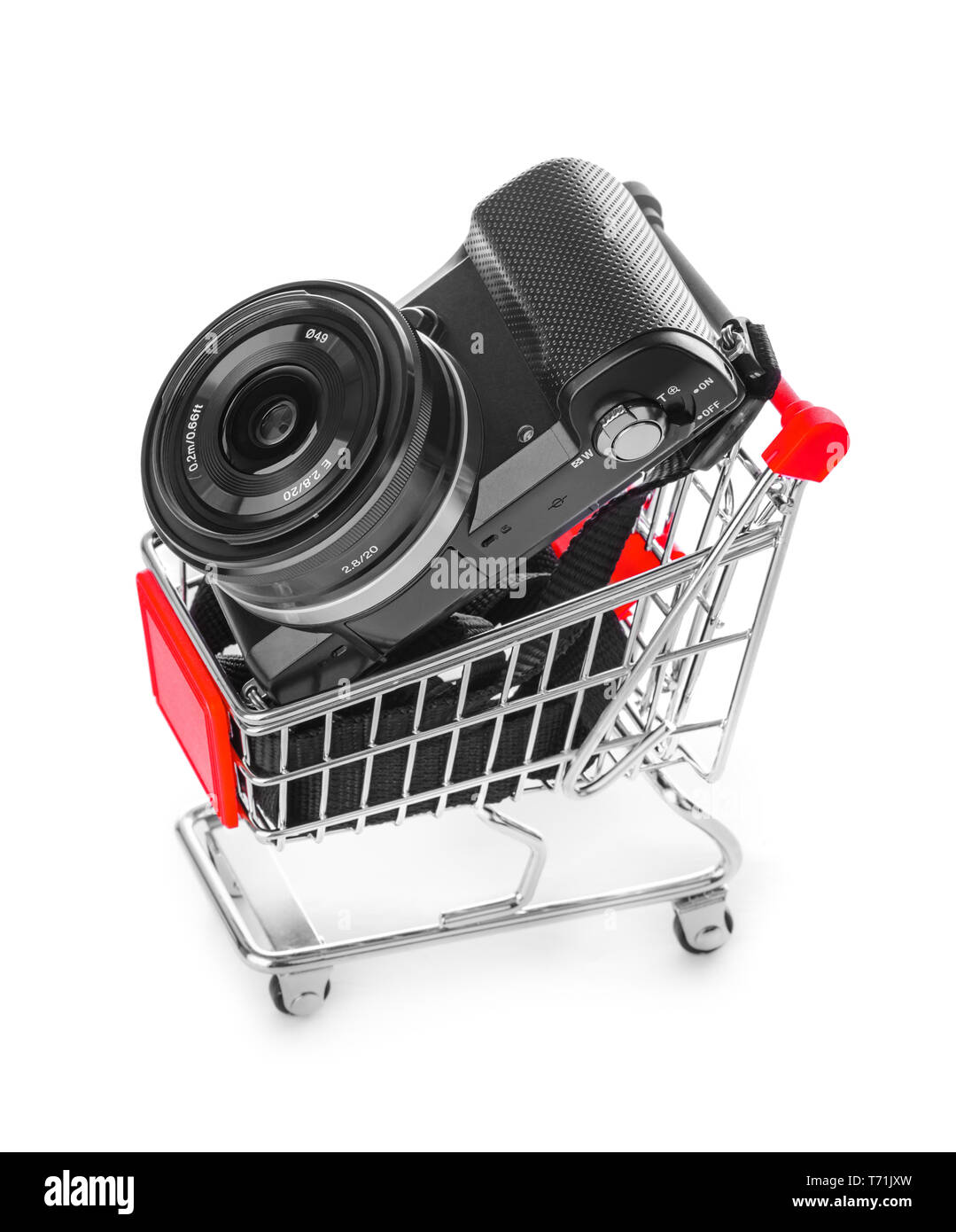 Digital camera store Cut Out Stock Images & Pictures - Alamy