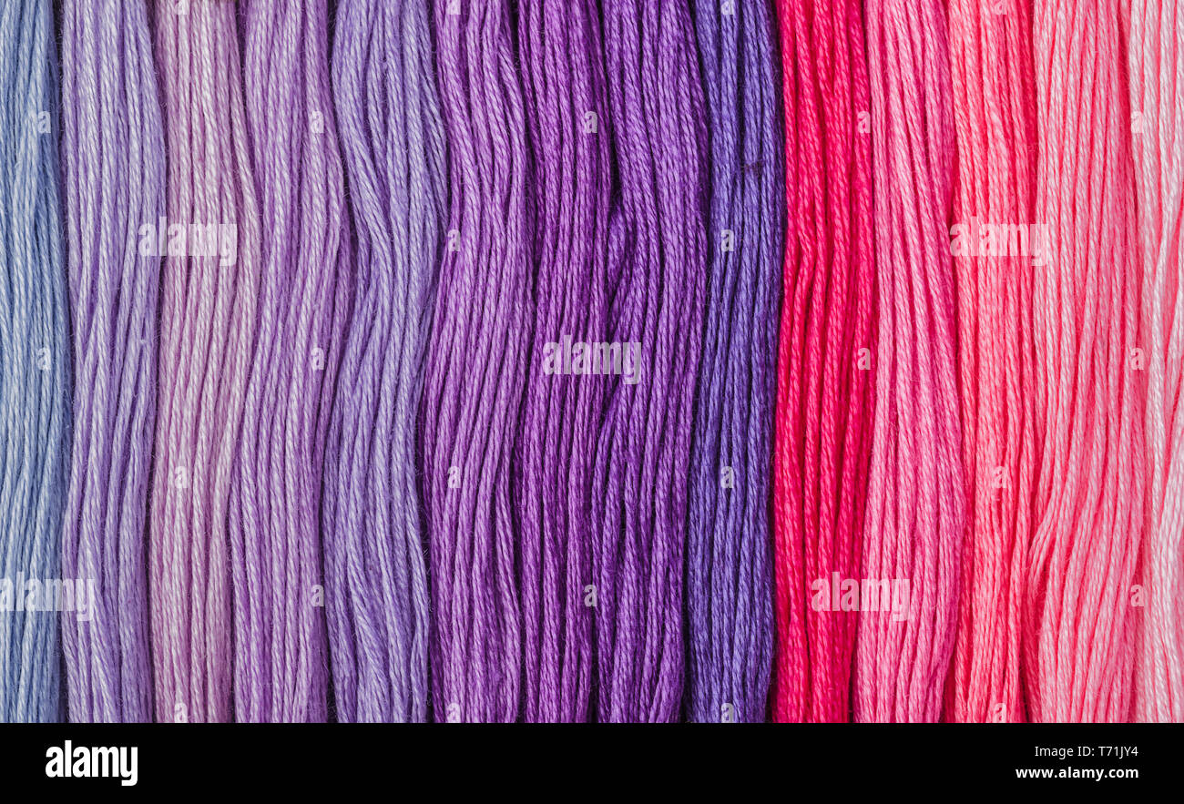 Multicolored wool - abstract fashion background Stock Photo - Alamy