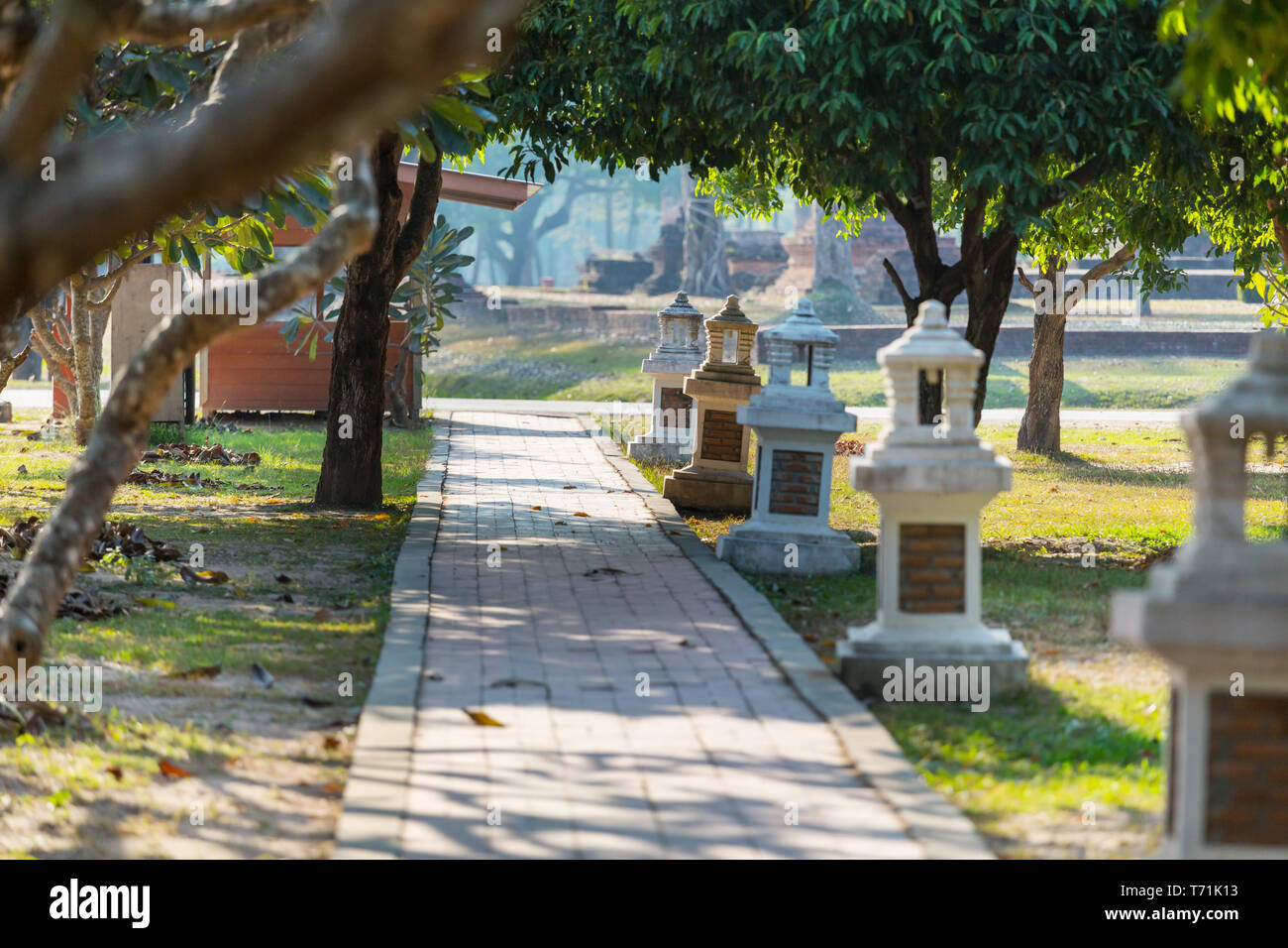 Backyard back yard alley hi-res stock photography and images - Alamy