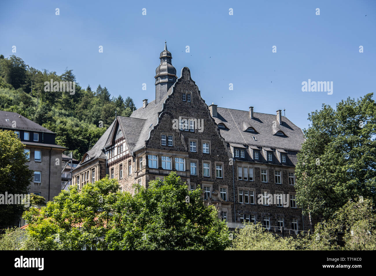 Town Hall in Altena Stock Photo - Alamy