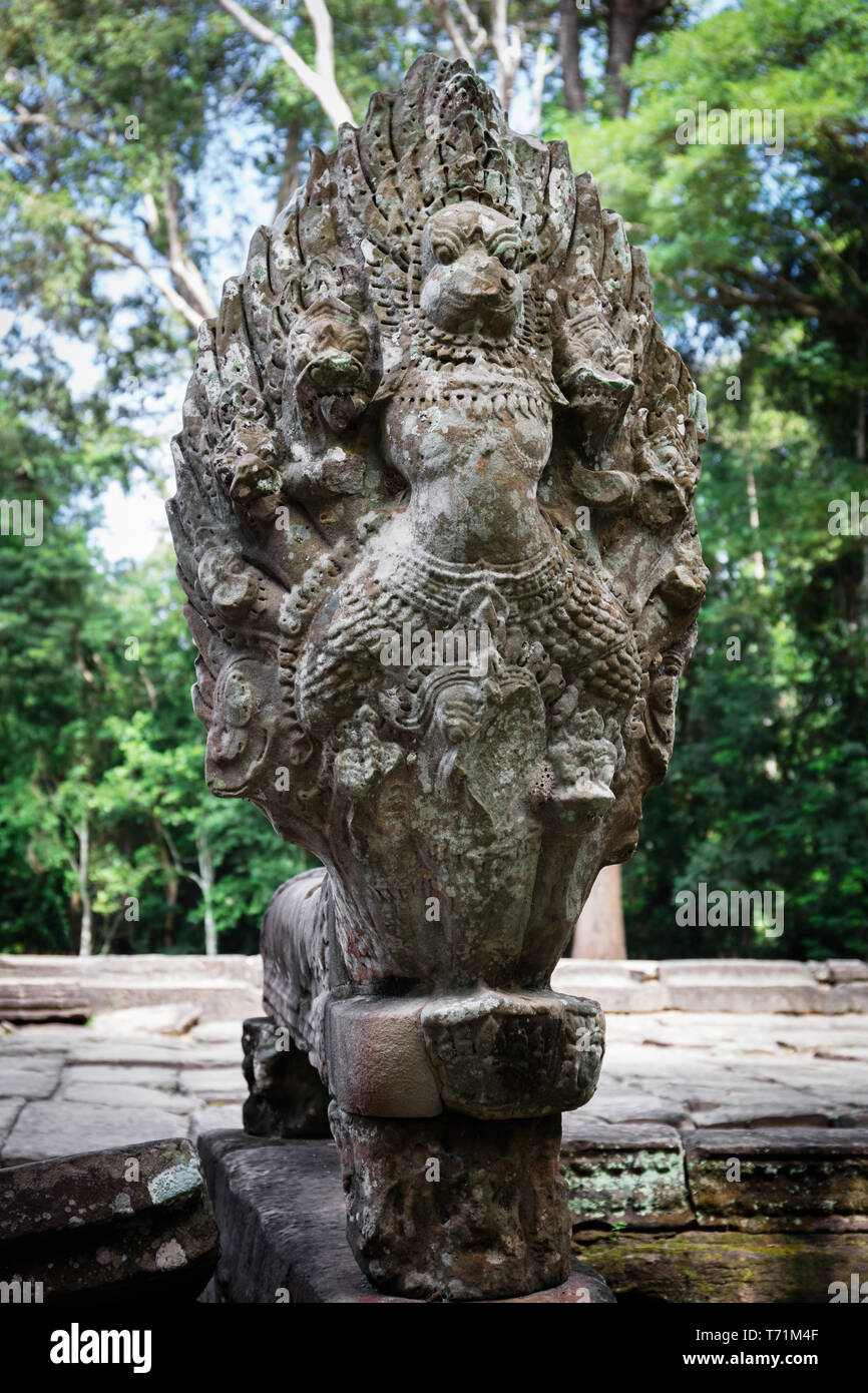 Older Naga statue Stock Photo - Alamy