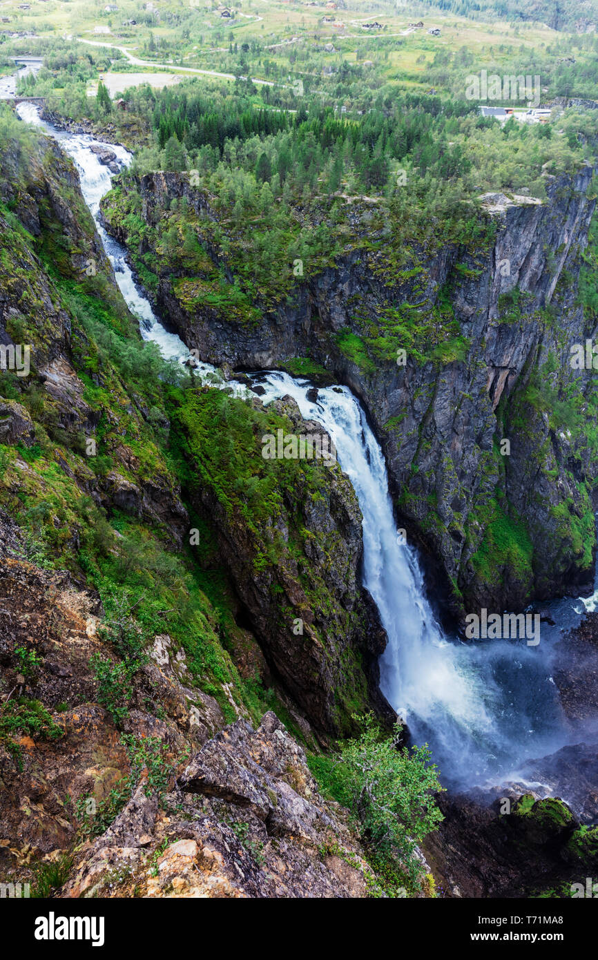 Norway hardangervidda voringsfossen hi-res stock photography and images ...