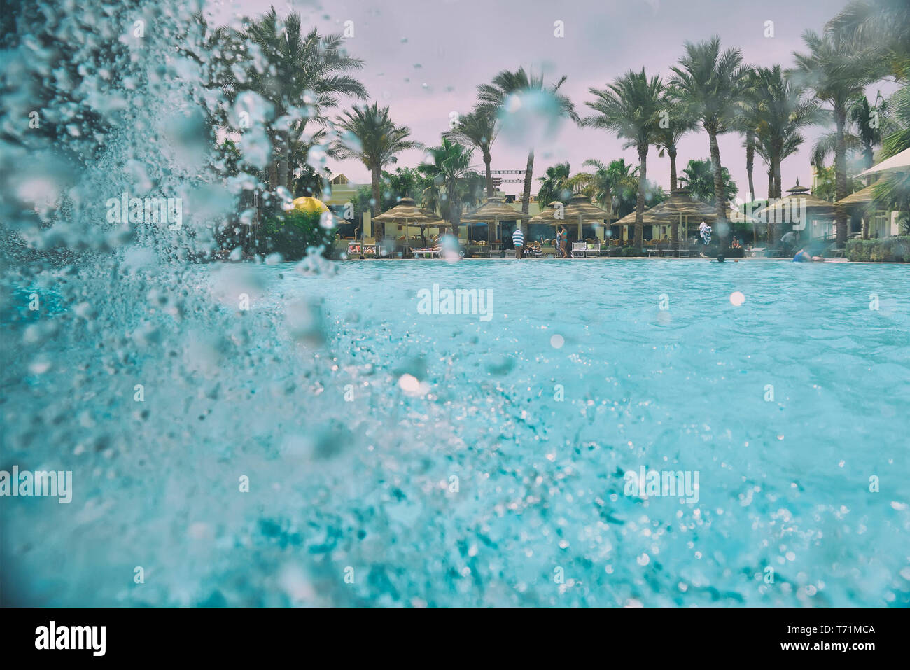 water in the pool Stock Photo - Alamy