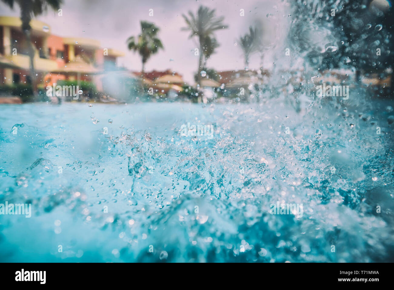 water in the pool Stock Photo - Alamy