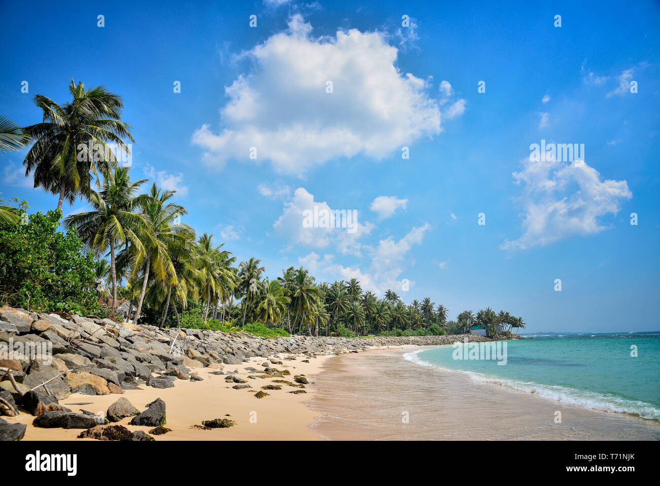 beautiful landscape with beach Stock Photo - Alamy