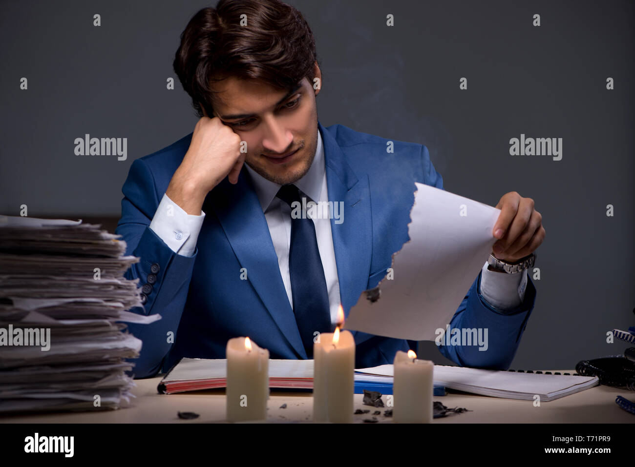 Burning Paperwork High Resolution Stock Photography and Images - Alamy