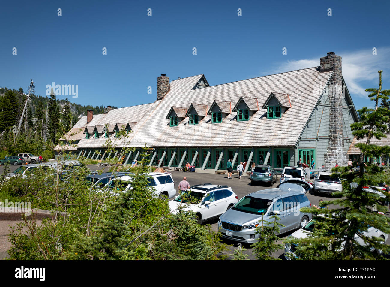 Paradise inn mt rainier hi-res stock photography and images - Alamy