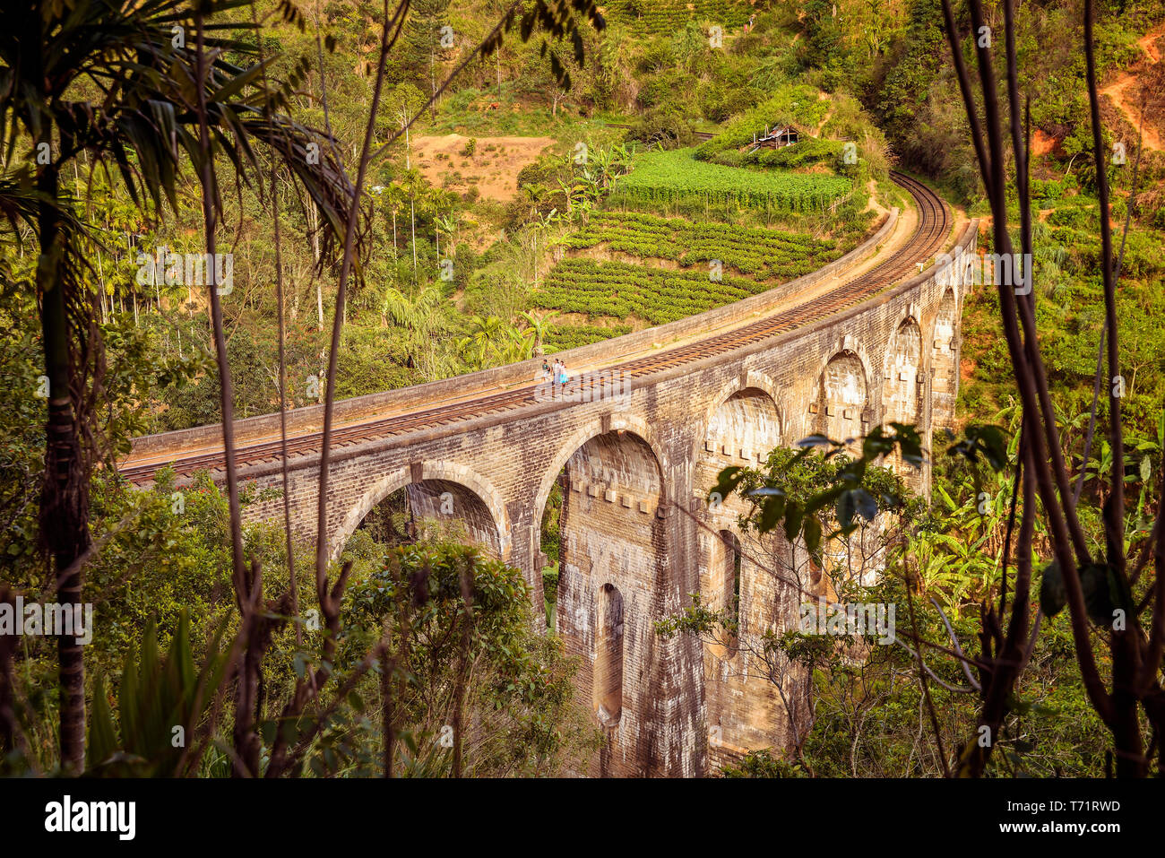 old railway bridge Stock Photo - Alamy