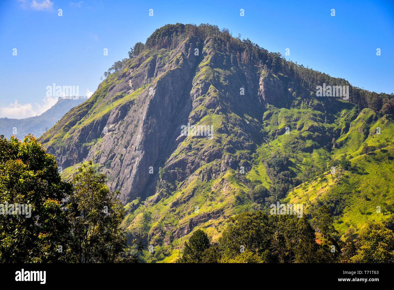 beautiful landscape with Ella Rock Stock Photo - Alamy