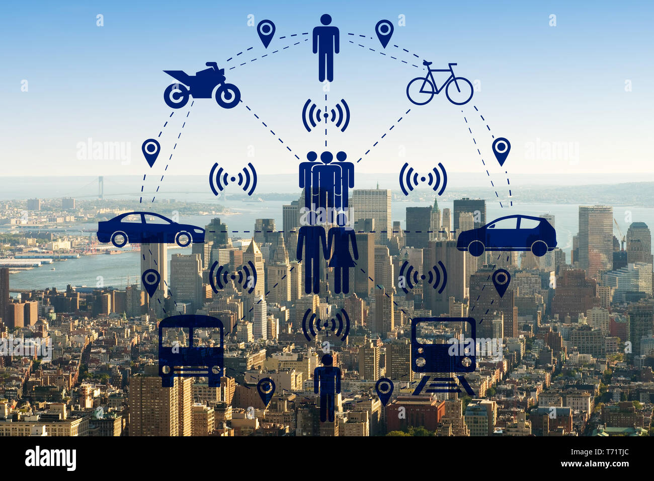 Business people carpooling in car hi-res stock photography and images ...