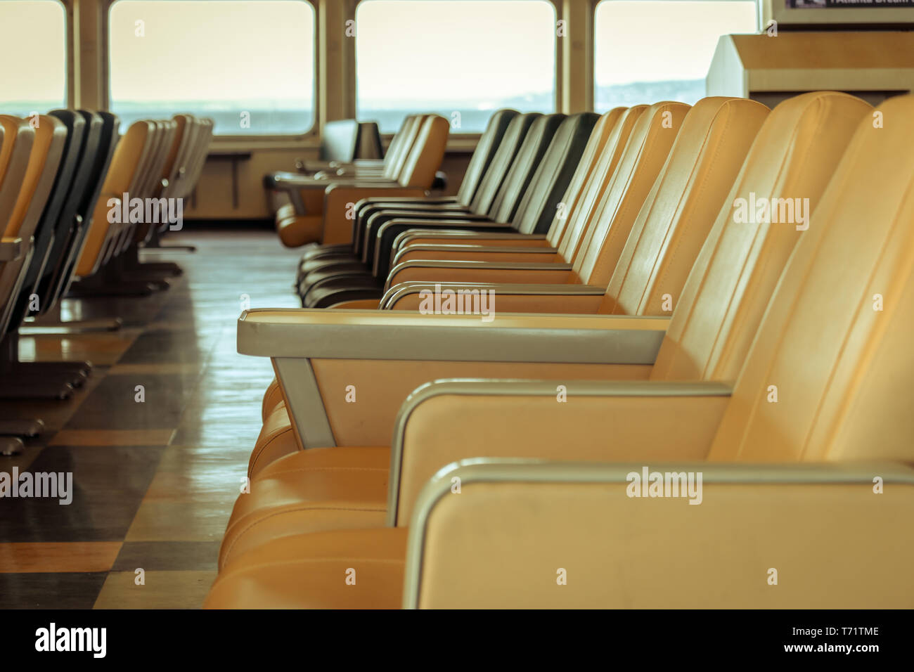 Vintage ferry island hi-res stock photography and images - Alamy