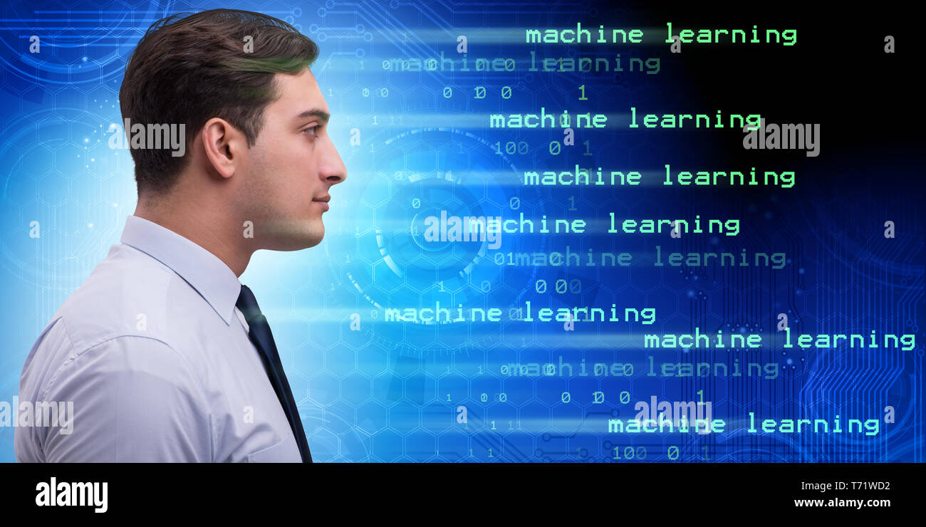 Cognitive computing and machine learning concept Stock Photo - Alamy
