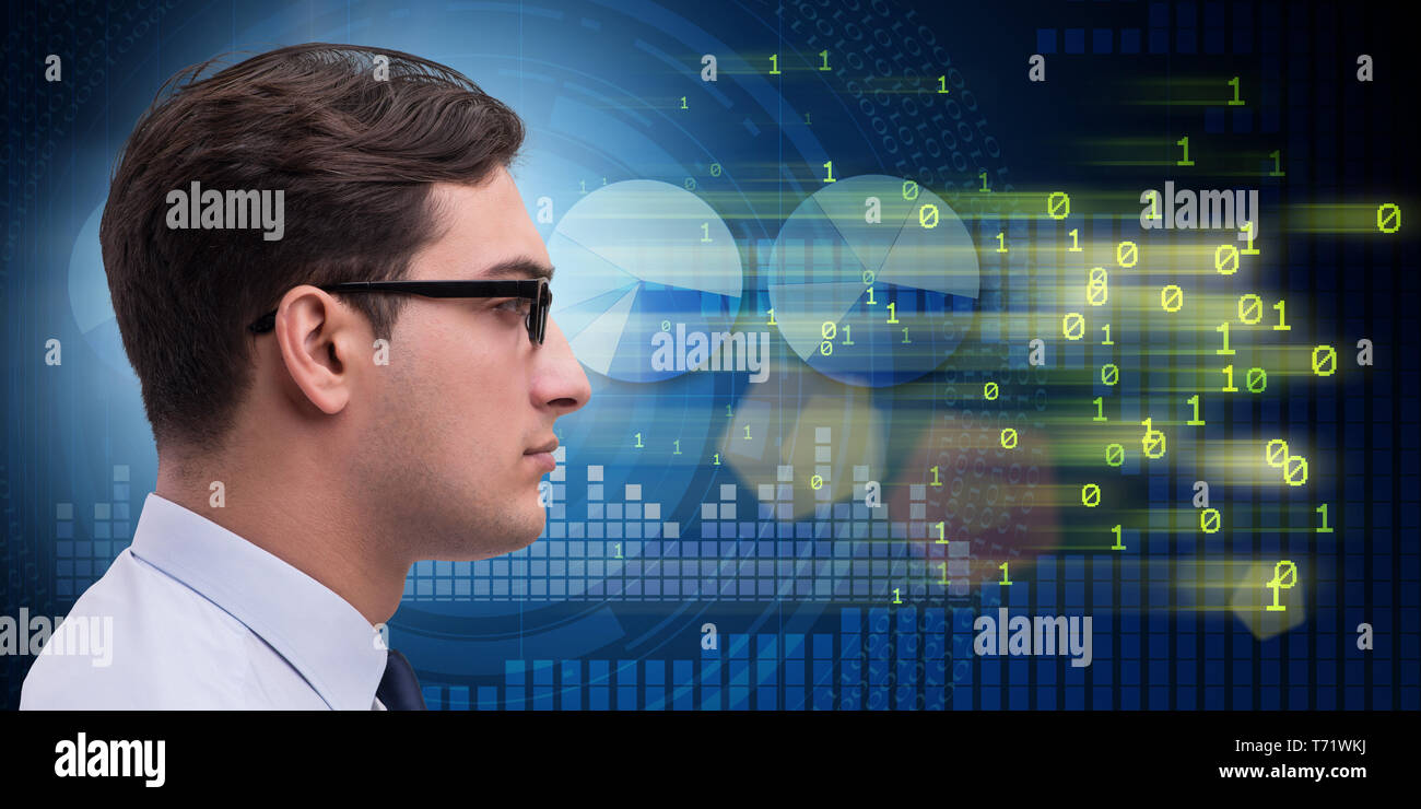 Cognitive computing and machine learning concept Stock Photo - Alamy