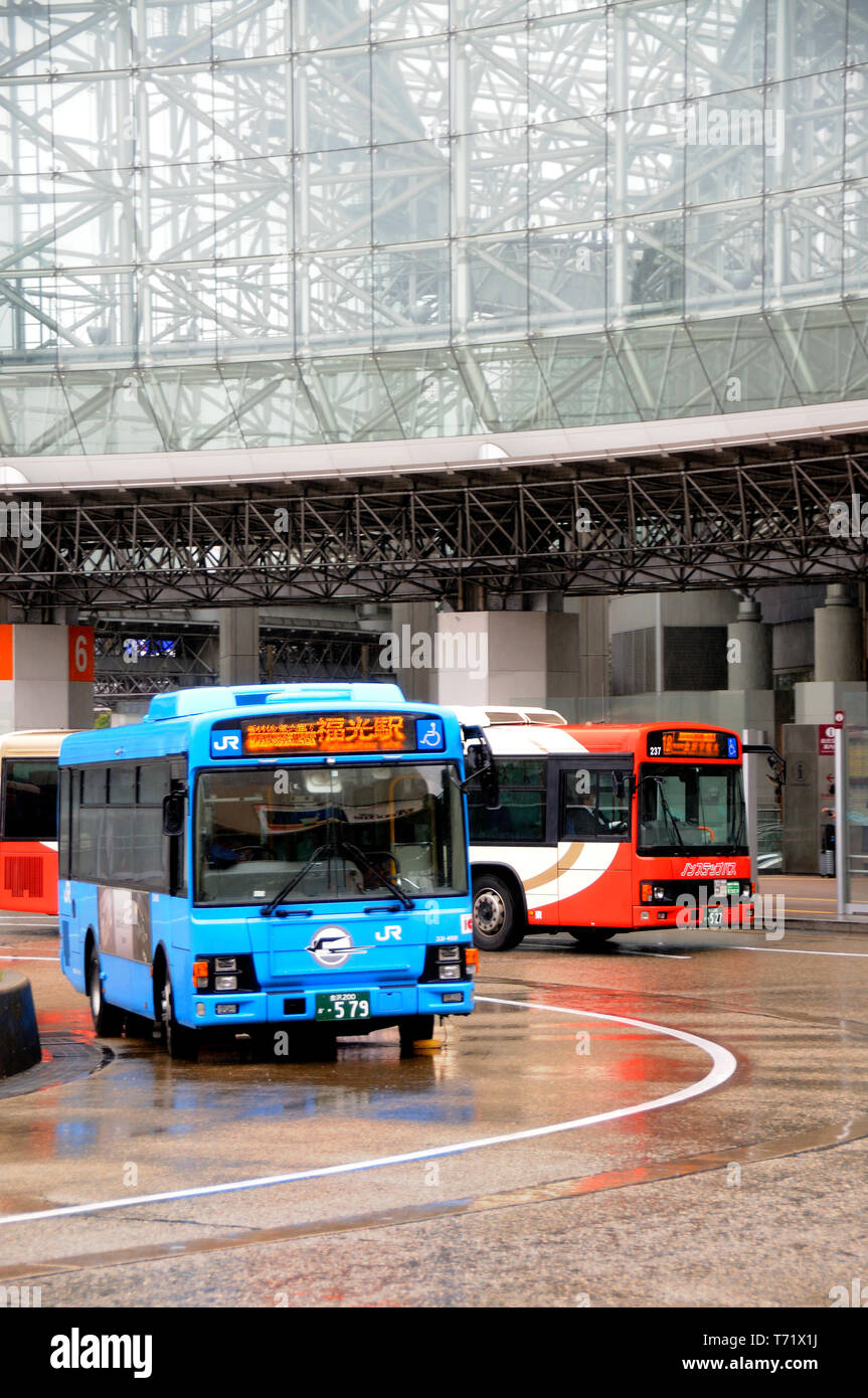 Japan buses public transport Stock Photo - Alamy