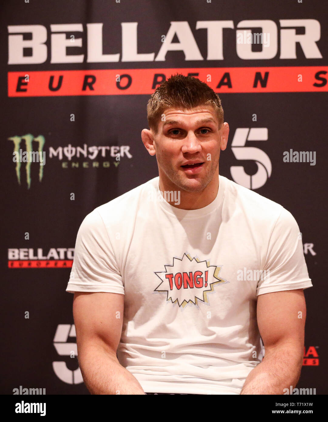 Brent Primus during a media event ahead of Bellator MMA Birmingham ...