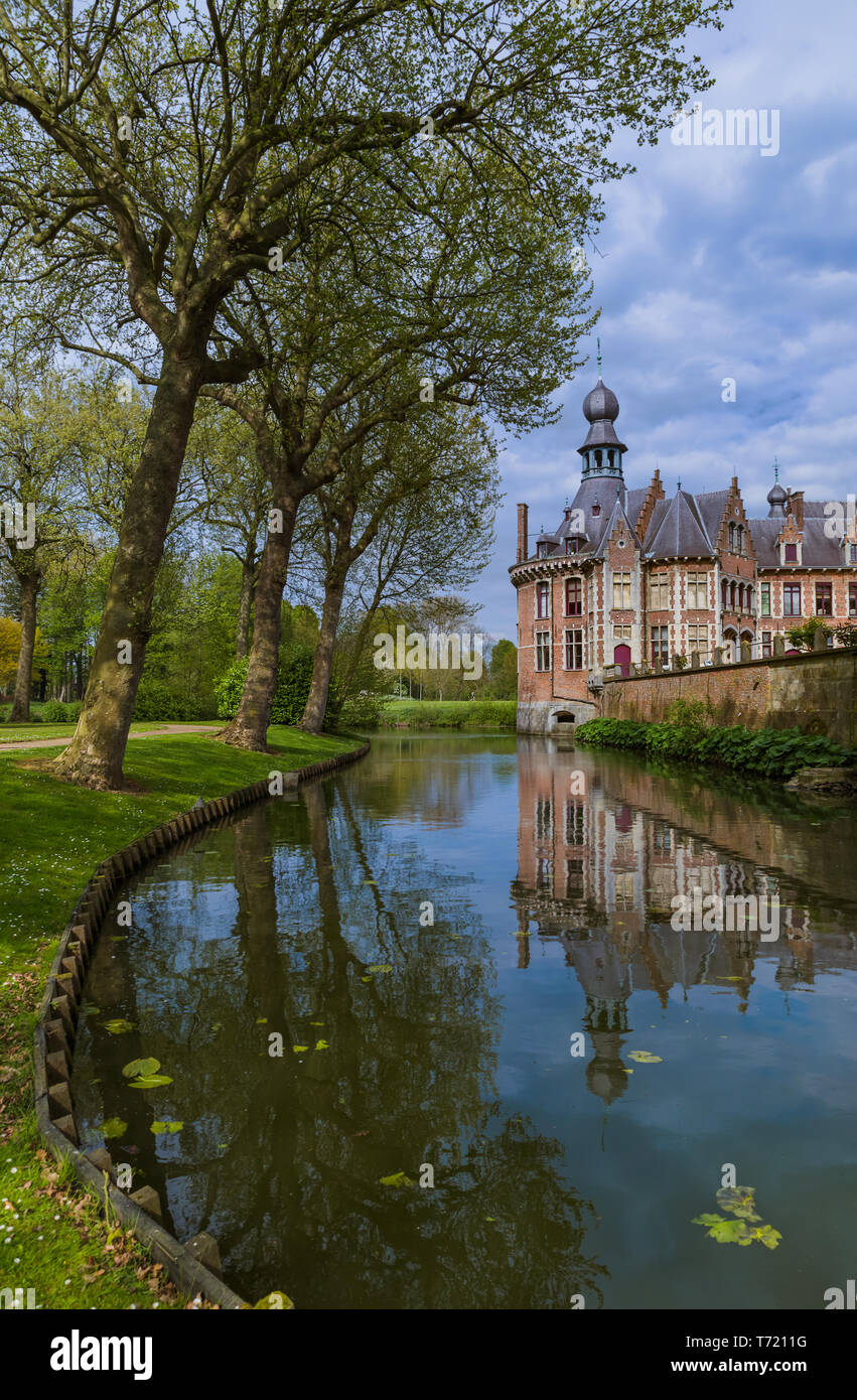 Ooidonk Castle in Belgium Stock Photo - Alamy