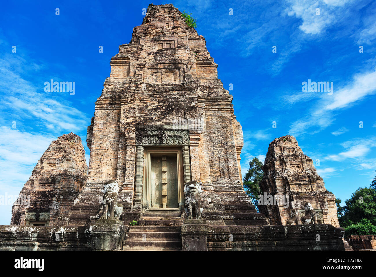tower East Mebon temple Stock Photo - Alamy