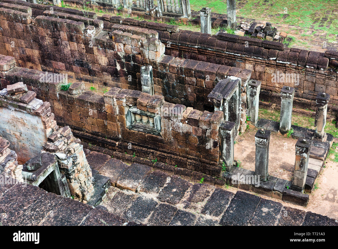 Pre Rup temple ruins in Angkor area, Cambodia Stock Photo - Alamy