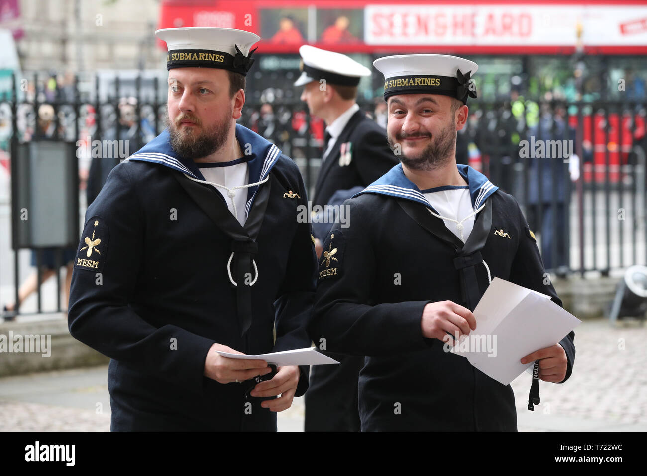 Two submariners arrive hi-res stock photography and images - Alamy