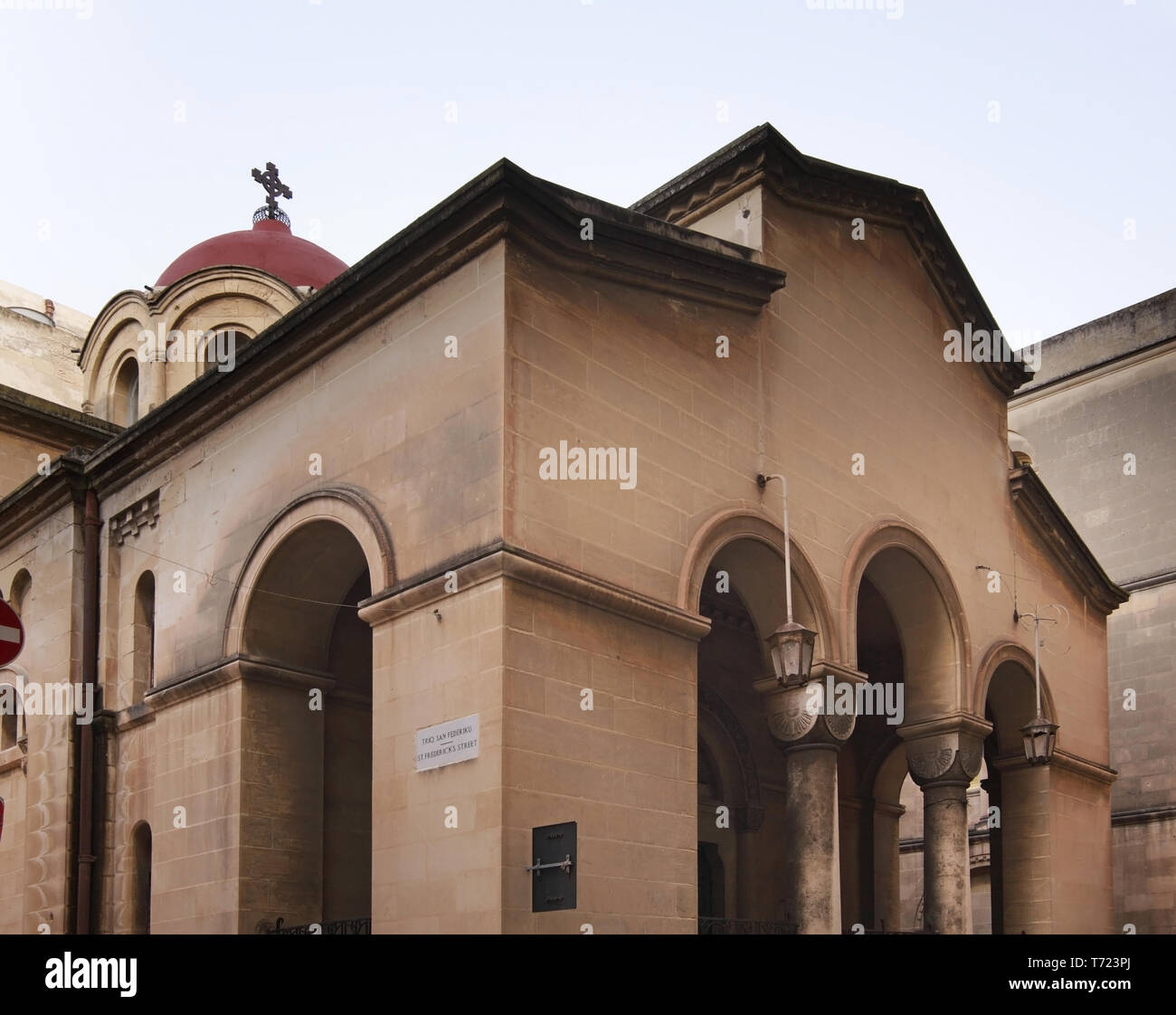 Church of Our Lady of Damascus in Valletta. Malta Stock Photo - Alamy