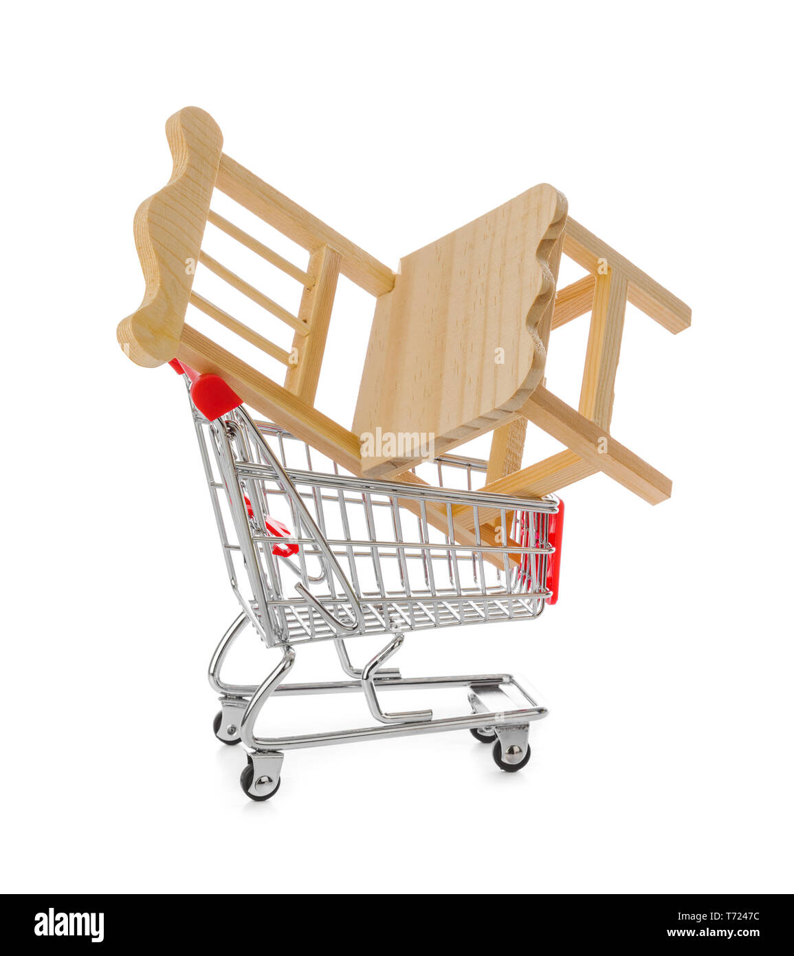 Shopping commerce interior Cut Out Stock Images & Pictures - Alamy