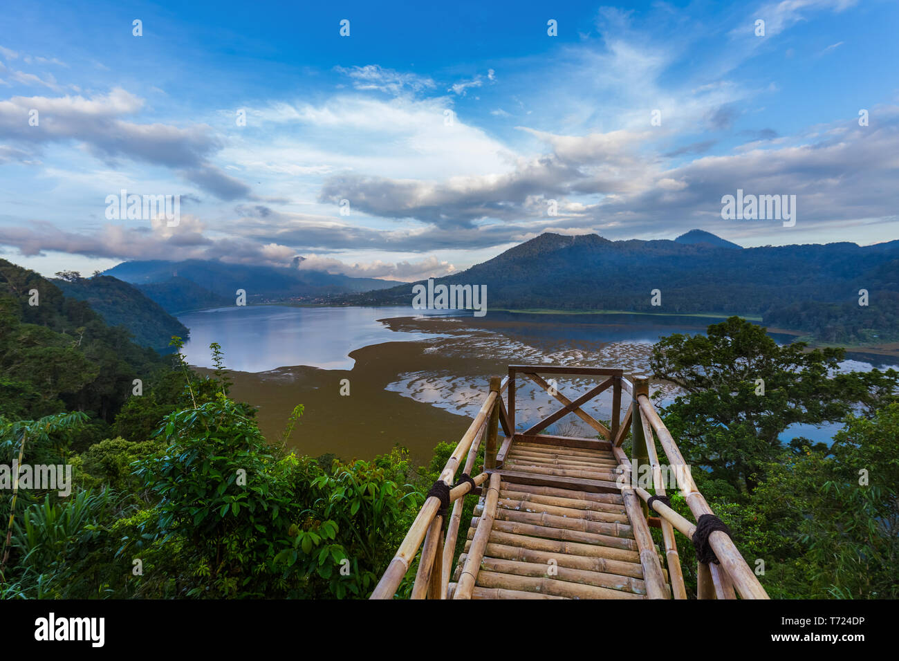 Lake Buyan - Bali Island Indonesia Stock Photo - Alamy