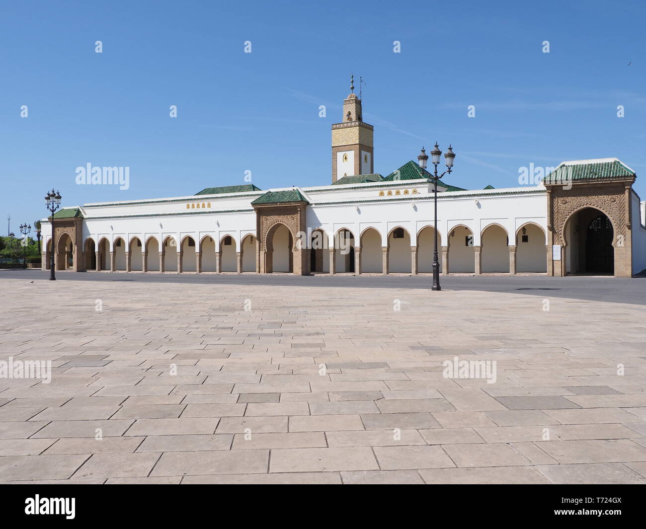 Royal mosque royal palace rabat hi-res stock photography and images - Alamy