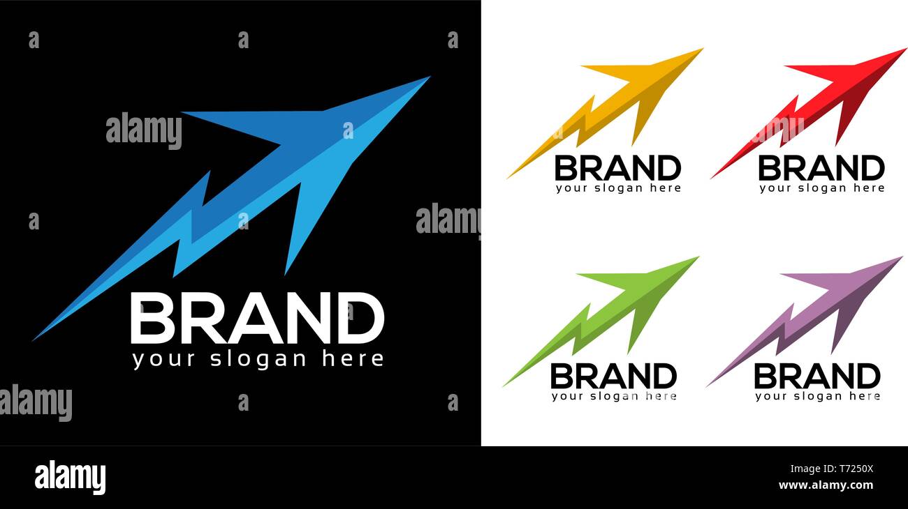 Industrial electric company logo Stock Vector Images - Alamy