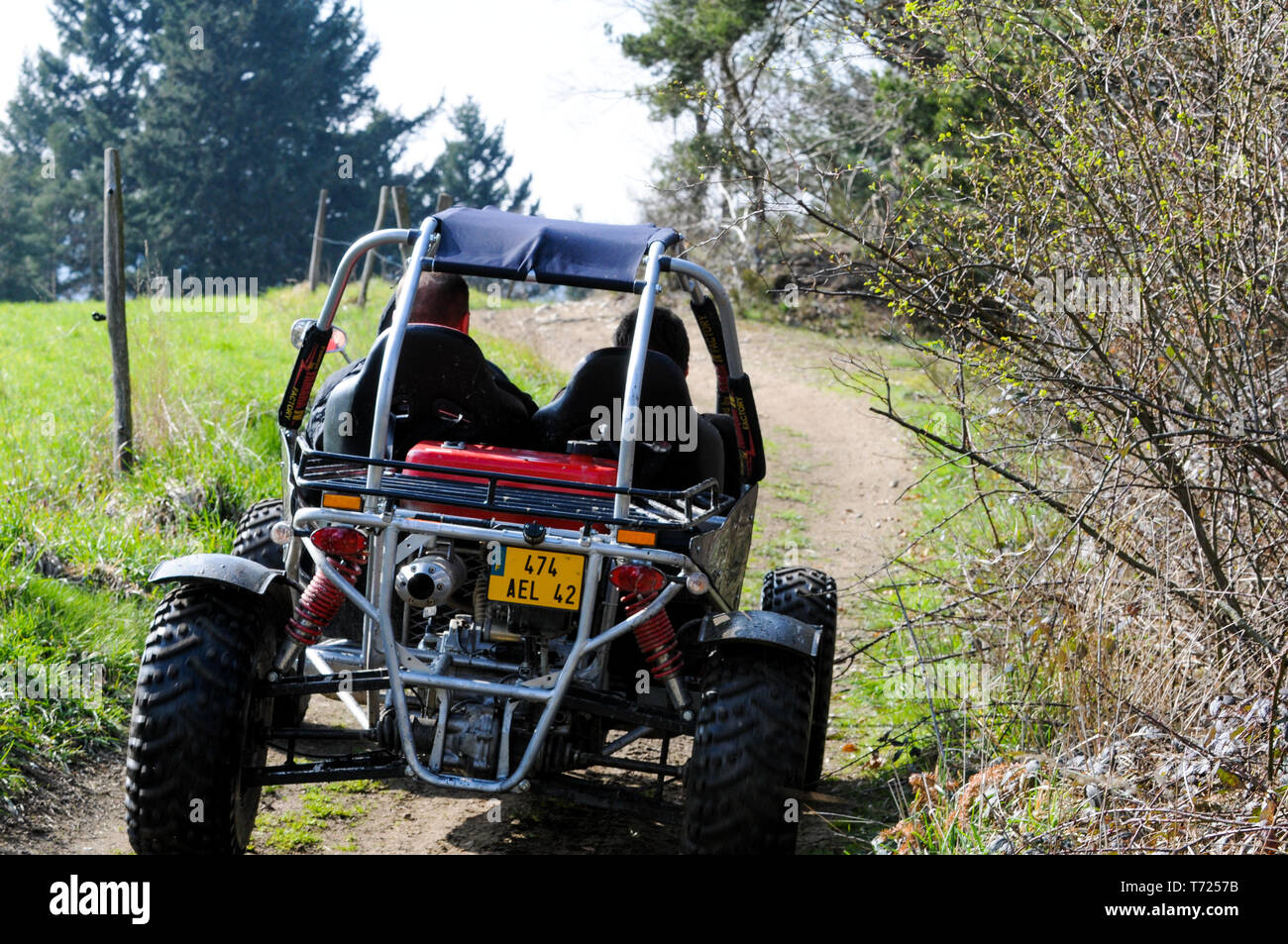 Buggies available for disabled drivers, Loire, France Stock Photo - Alamy