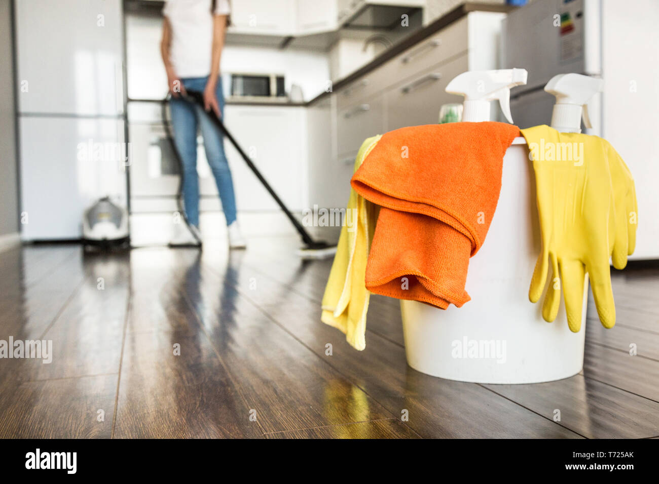 Cleans rags hi-res stock photography and images - Alamy