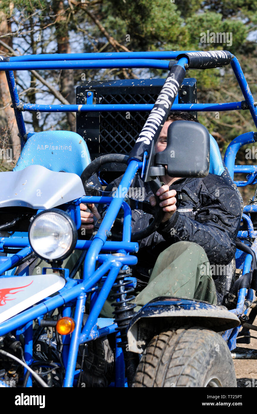 Buggies available for disabled drivers, Loire, France Stock Photo - Alamy