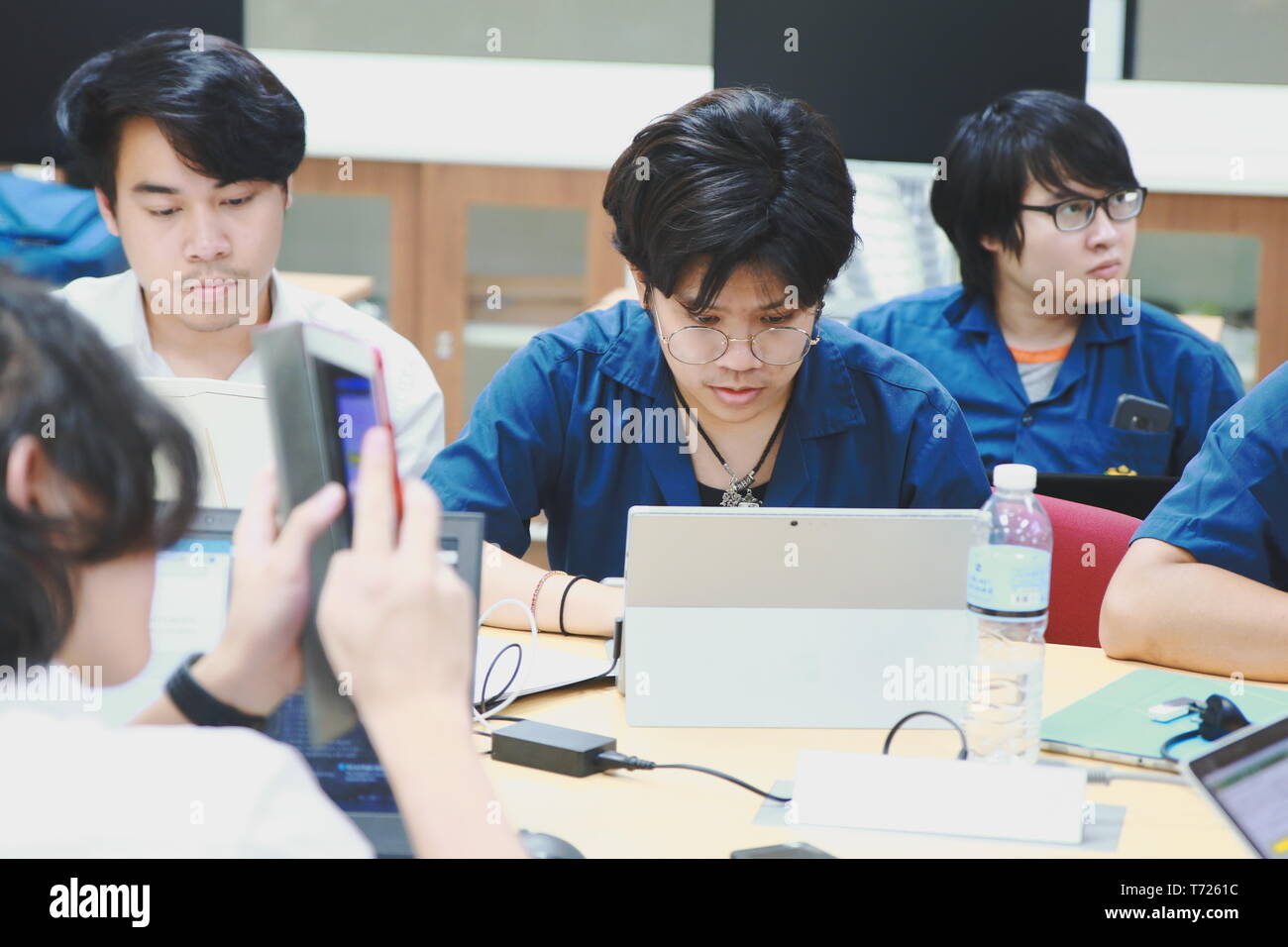Groups of Computer Engineering students at Assumption University (ABAC ...