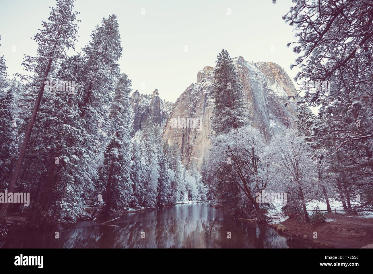 Early spring in Yosemite Stock Photo - Alamy