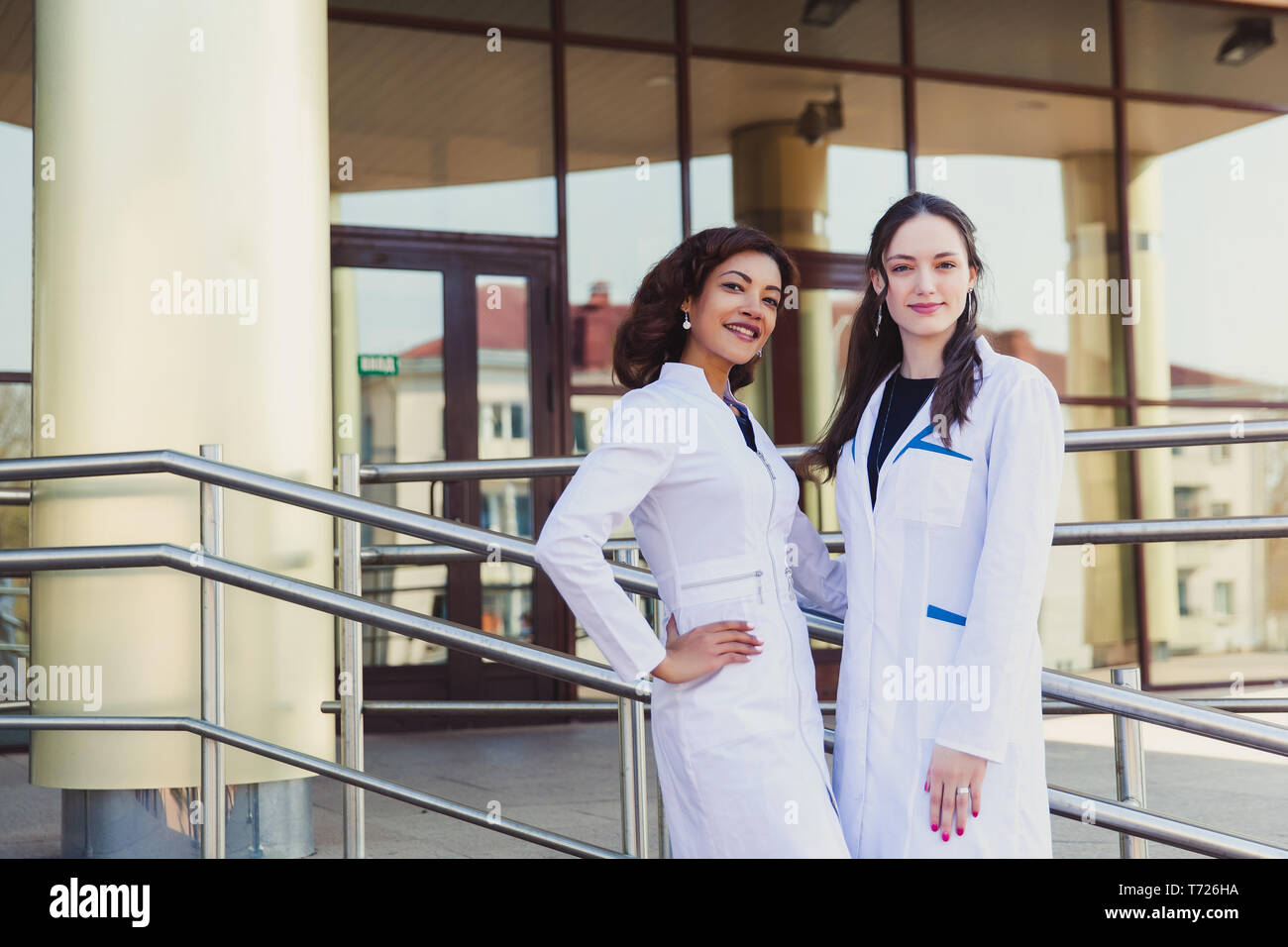 Education and health. general practitioner. A group of smart medical ...