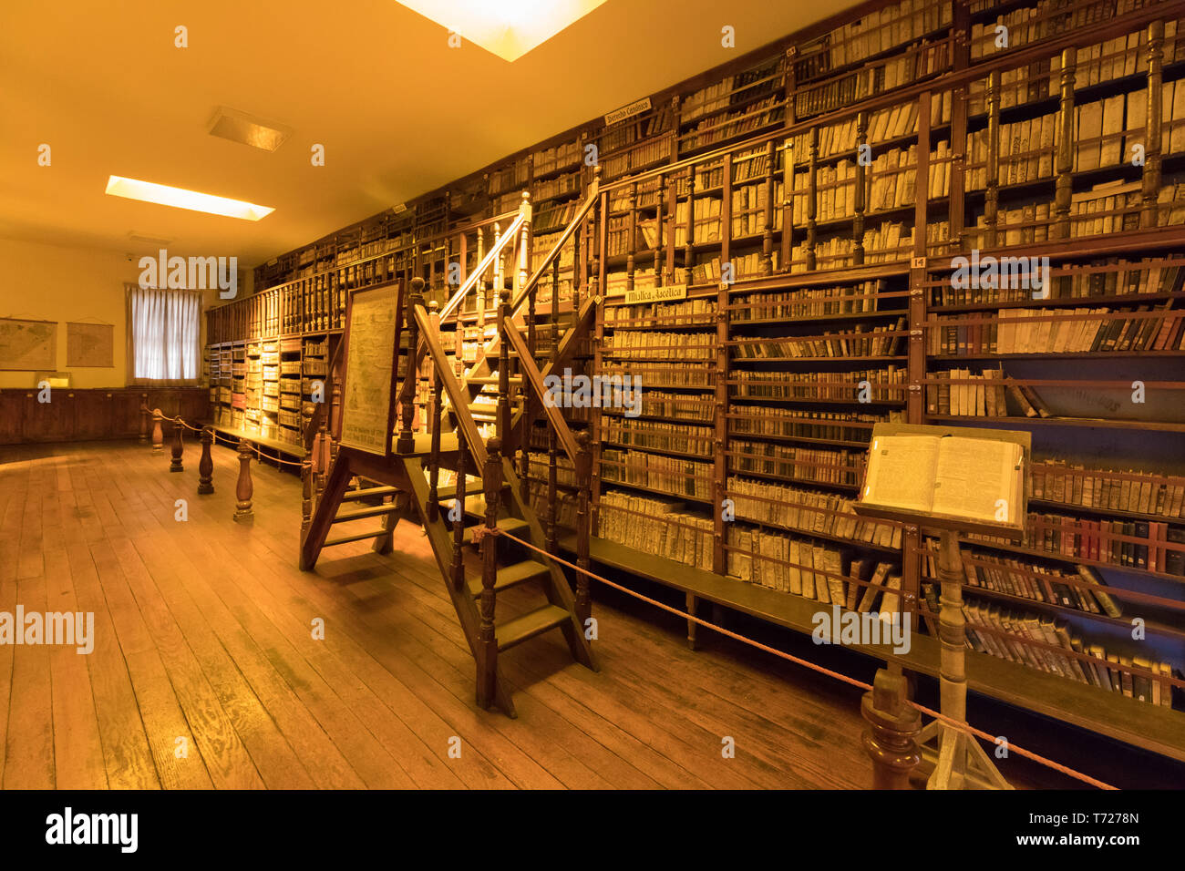 ancient library Arequipa Peru Stock Photo - Alamy