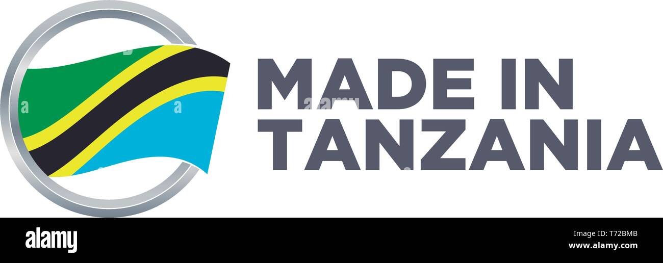 MADE IN TANZANIA Stock Vector Image & Art - Alamy