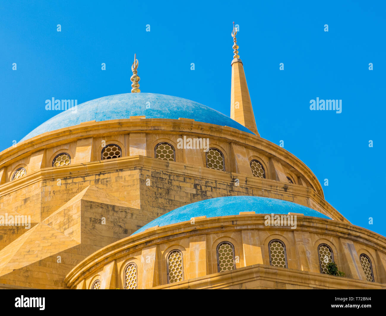 Mohammad Al-Amin Mosque in Beirut, Lebanon Stock Photo - Alamy
