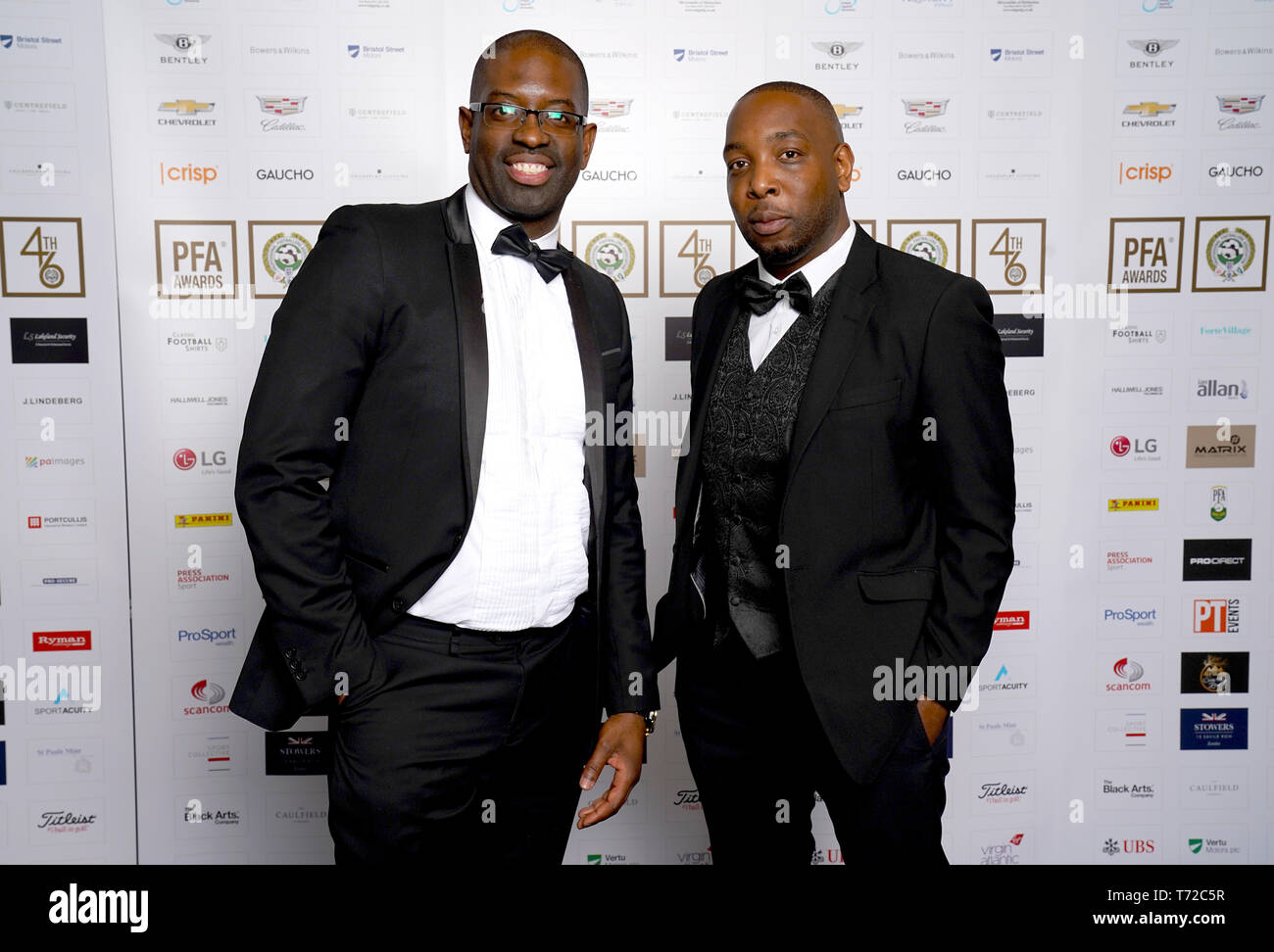 Guests poses for photographs during the 2019 PFA Awards at the ...