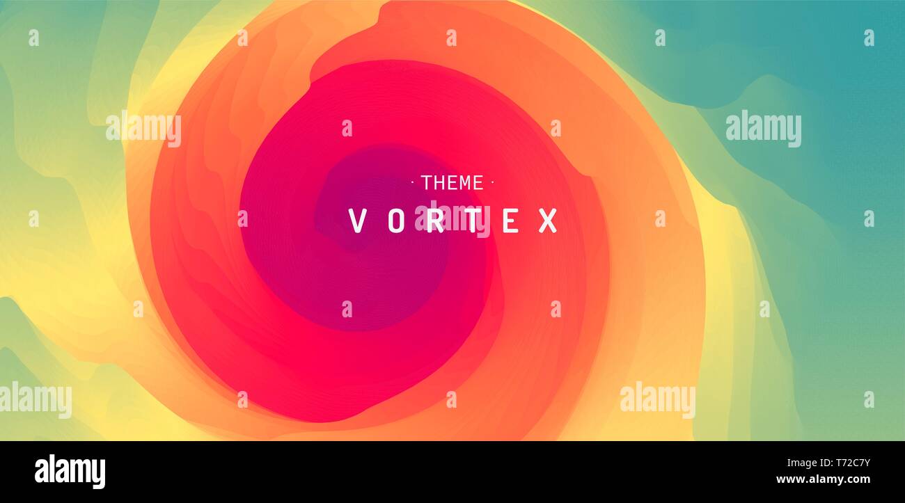 Abstract Background With Dynamic Effect Motion Vector Illustration Trendy Gradients Rotation