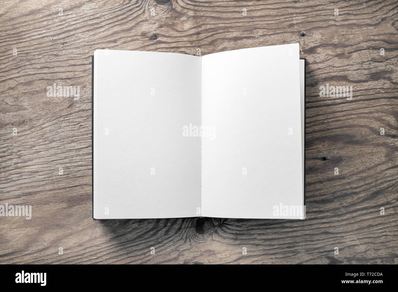 Blank book mockup Stock Photo - Alamy