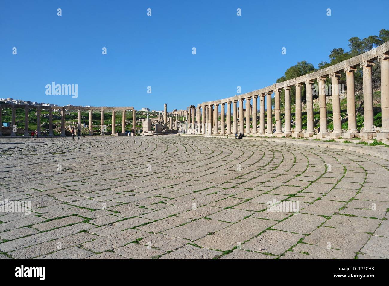 Ancient city of Gerasa, Jerash. Jordan Stock Photo - Alamy