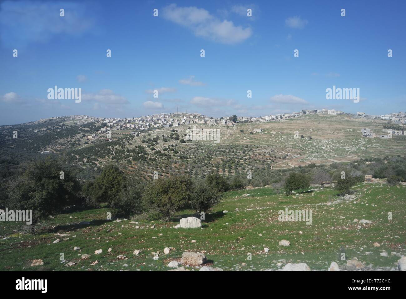 Landscape in Jordan Stock Photo - Alamy