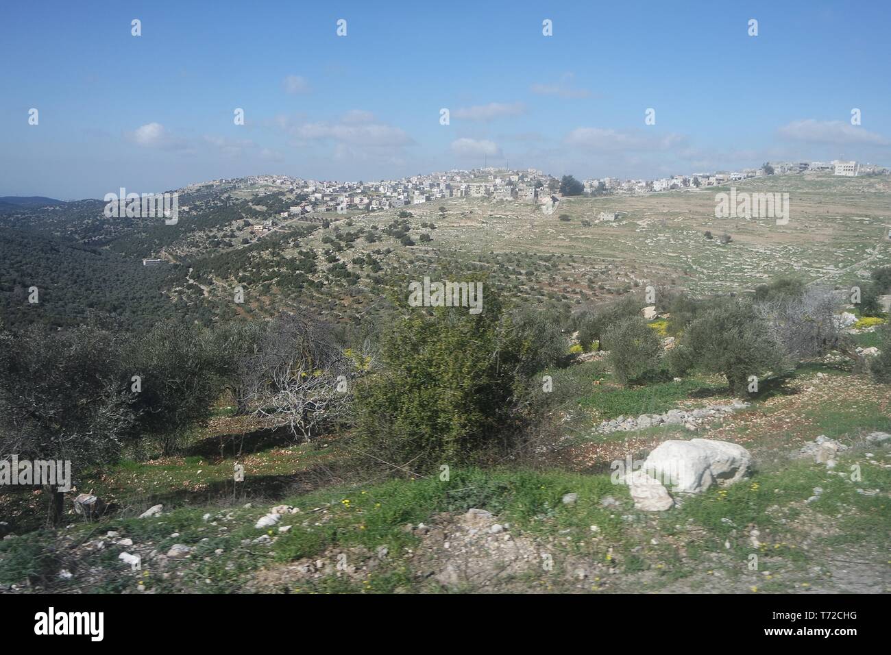 Landscape in Jordan Stock Photo - Alamy