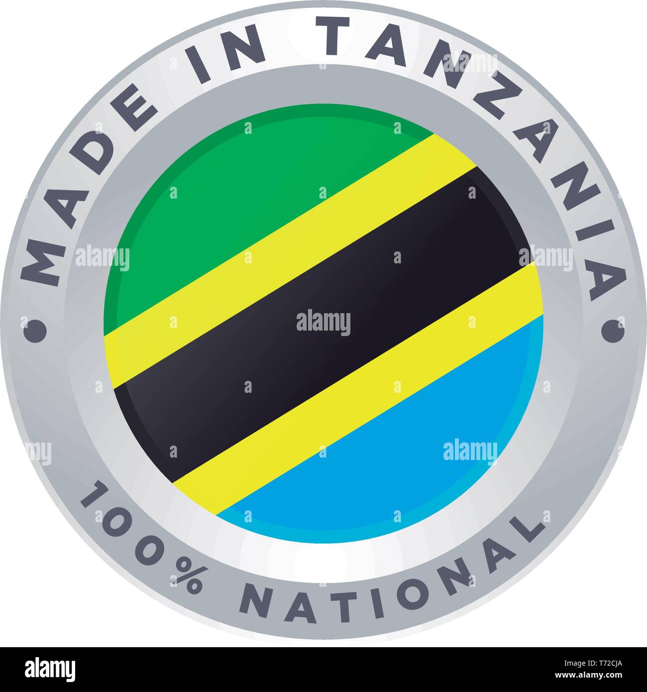 Made in tanzania vector vectors hi-res stock photography and images - Alamy
