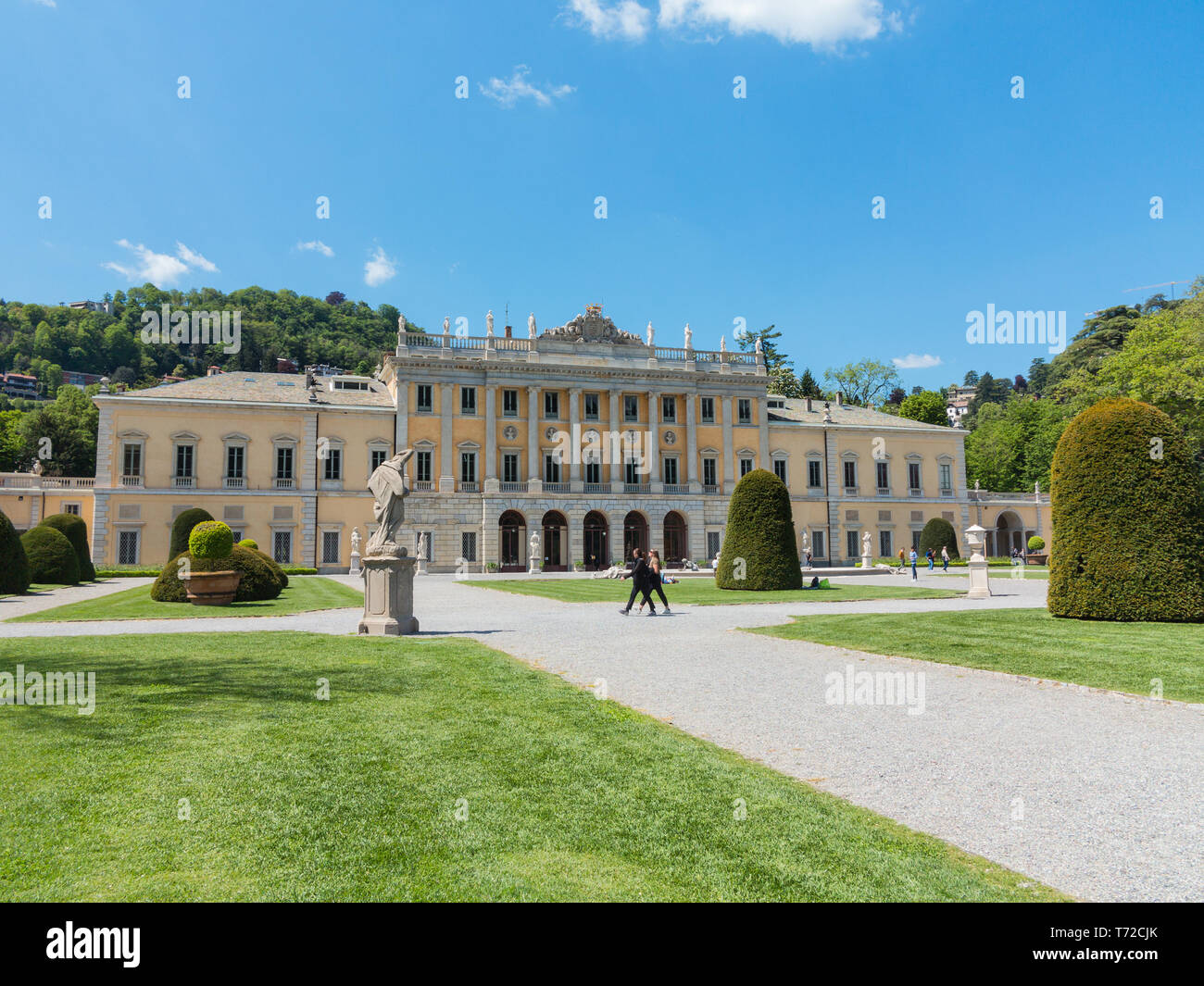 Villa Olmo. Lake of Como Stock Photo - Alamy