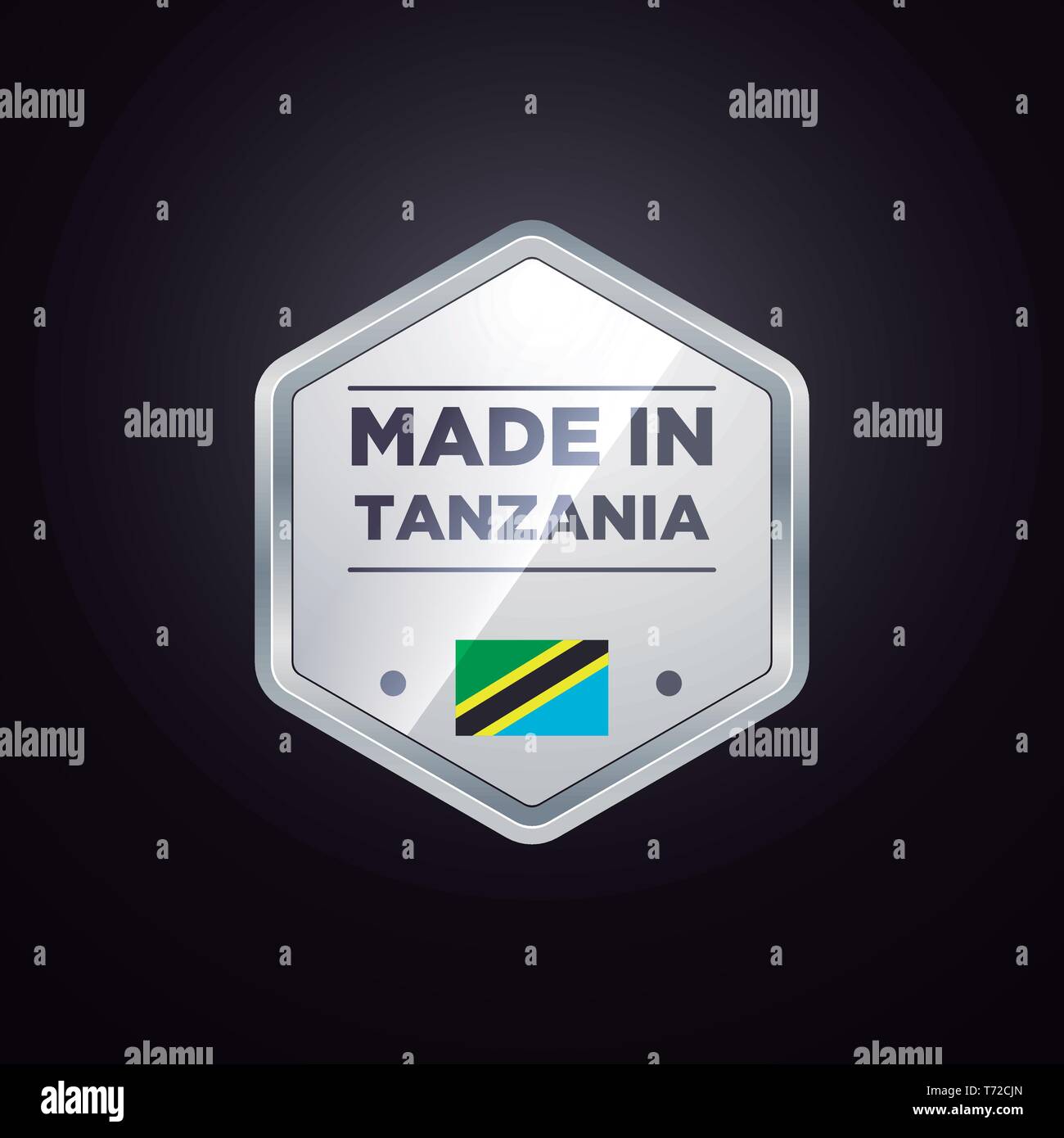 MADE IN TANZANIA Stock Vector Image & Art - Alamy