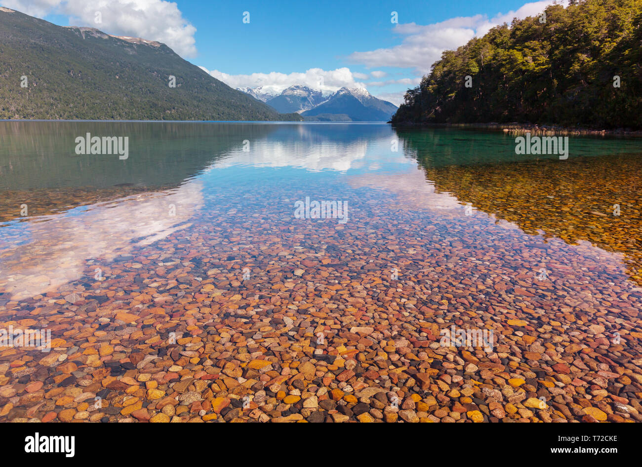 Lake in Patagonia Stock Photo - Alamy
