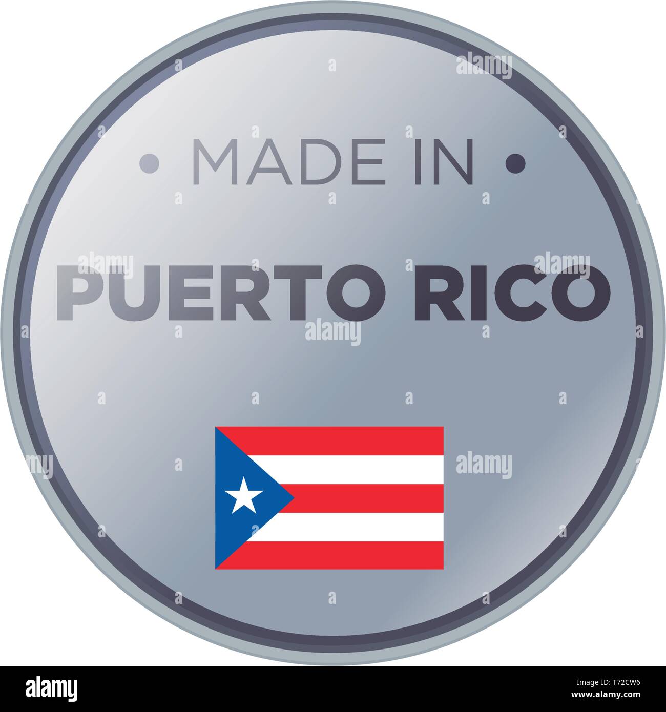 MADE IN PUERTO RICO Stock Vector Image & Art - Alamy