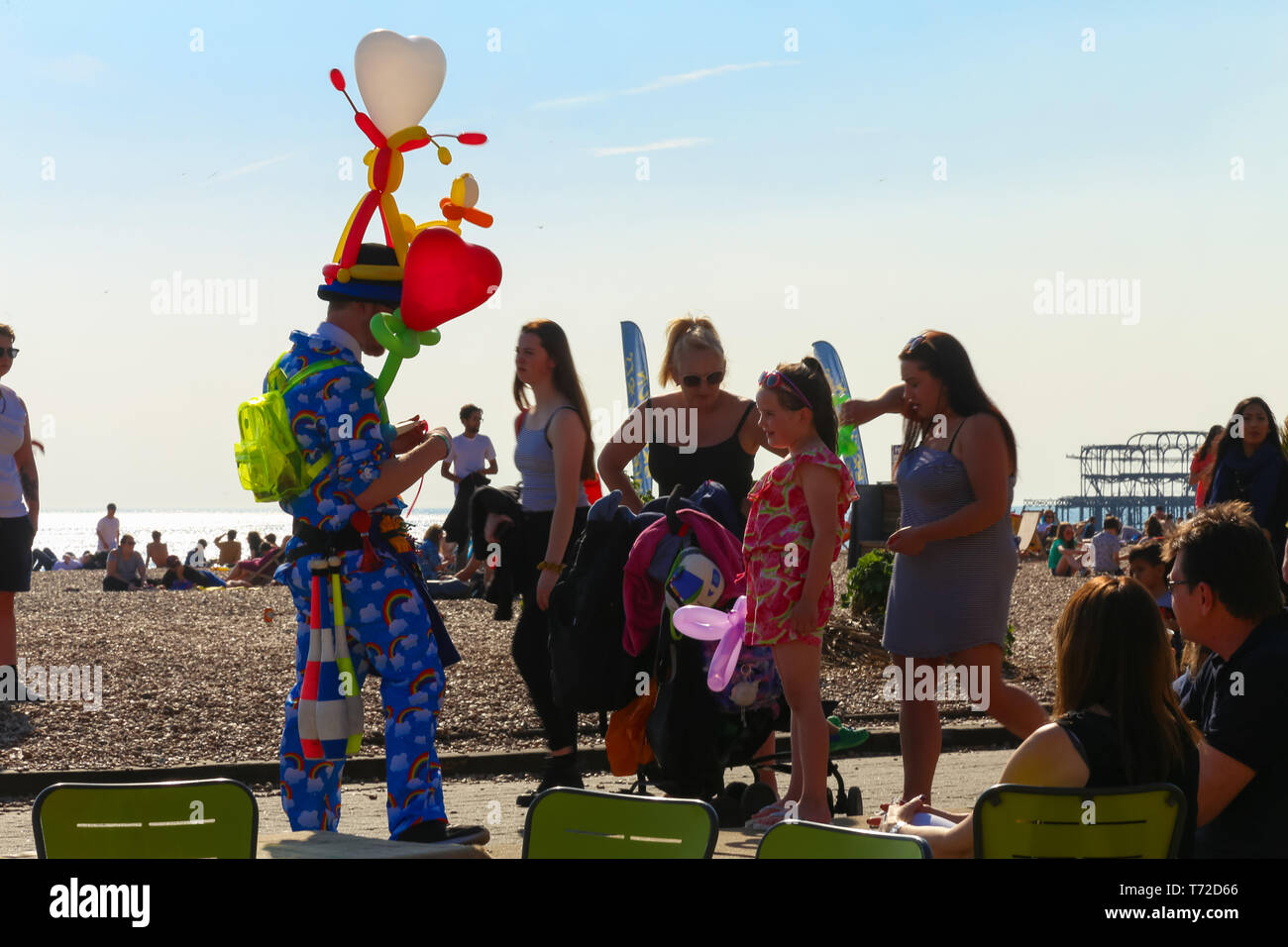 Clown beach hi-res stock photography and images - Alamy