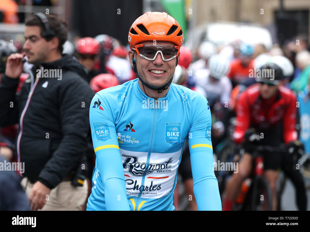 Jesper Asselman of team Roompot-Charles ahead of stage two of the Tour ...
